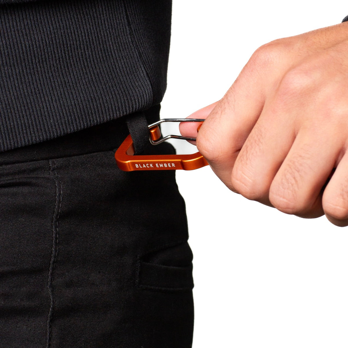 Black Ember Micro-Biner | EDC Accessories